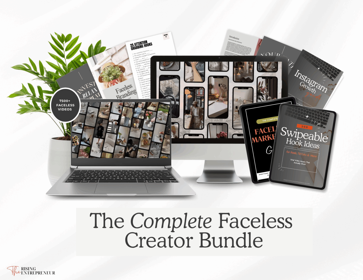 The Faceless Creator Essentials Bundle - therisingentrepreneur.com